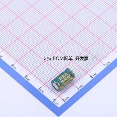 25V100uFCD2直插铝电解