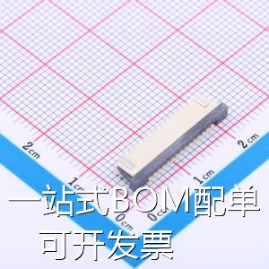 1.0K-FX-14PWB FFC/FPC连接器 1mm P数:14P 抽屉式 下接 存储器