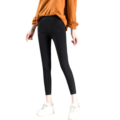 八九分打底裤女外穿弹力魔术裤