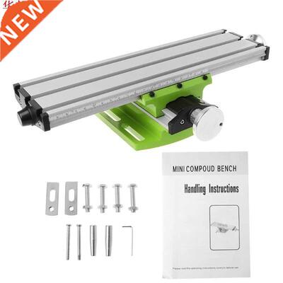Mini Milling Machine Work Table Vise Compound Bench X-Y 2 Ax