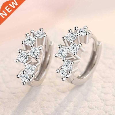 2022 NEW HOT SALE 100% Real 925 erling Silver Cryal Circ