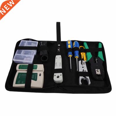 RJ45 RJ11 Crimper Cable Tester Cutter Punch Down Tool Cable