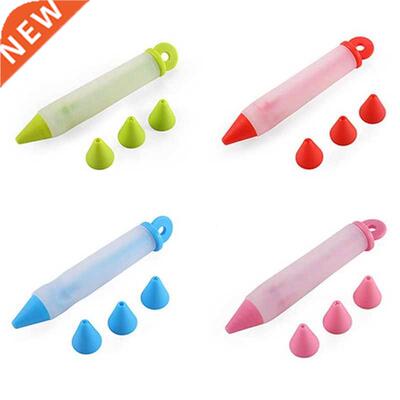4Pcs Silicone Food Writing Pen Cake Decorating Tools DIY Dec