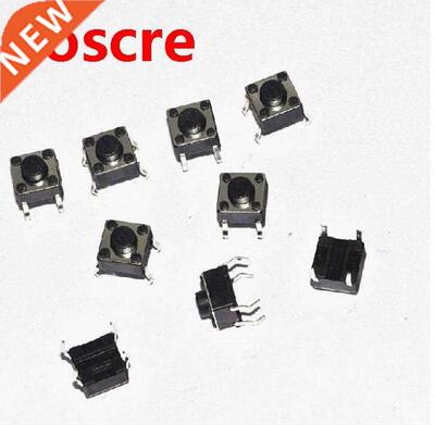 Free Shipping 50pcs/lot 6x6x5MM 4PIN G90 Tactile Tact Push B
