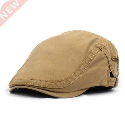 2022 Spring Summer Newsboy Caps Men Cotton Flat Peaked Women
