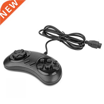 New 16 Bit Gamepad Wired Game Handle Controller Joystick Exc