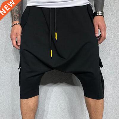 Men Harem Pants Summer fashion Adjustable Micro-elastic Soft