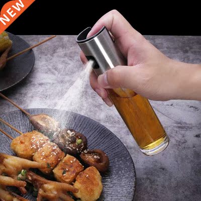 Oil Dispenser Pump Sauce Vinegar Sprayer Bottle for