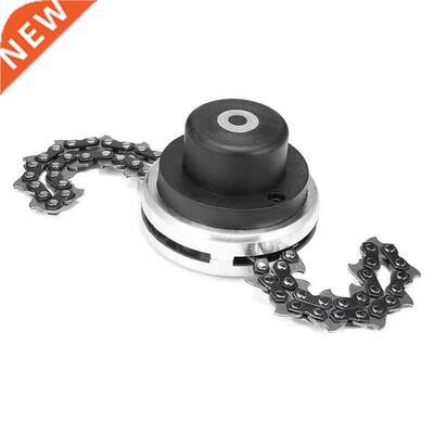 Trimmer Head with Coil Chain Cutter Blade Lawn Mower Head