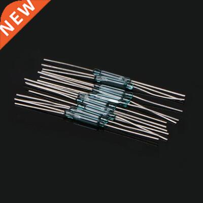 2021 New 10 Pcs 2.5X14mm 4W 3 Pin Glass Reed Relay Magnetic