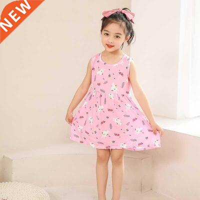 100% Cotton Baby Girl Dress Girls Dresses Summer Children Cl