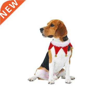 Hot Lovely Pets Scarf Christmas Bell Santa Clause Scarves