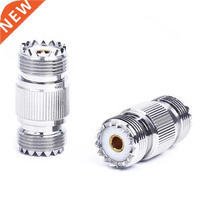 UHF SO-239 Female to Female RF Coaxial Connector Straight Ad