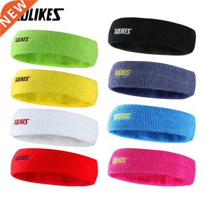 AOLIKES 1PCS High Quality Cotton Sweat Headband For Men