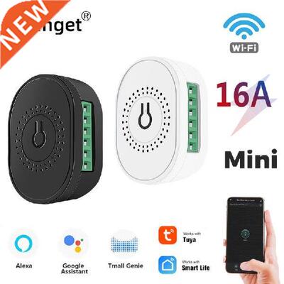 16A Tuya Mini WiFi Switch Module Smart Life Remote Voice