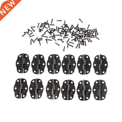 10 PCS Door Butt Hinges Alloy rotated Bronze 0mm x22mmParts