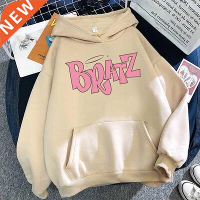 Bratz Letter print hoodie Autumn winter Sweatshirt unisex me