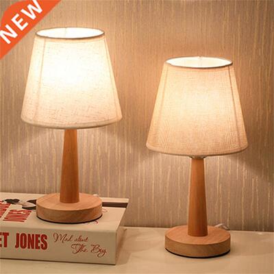 Wooden Decoratve LED Table Lamp Nordc Bedroom Bedsde