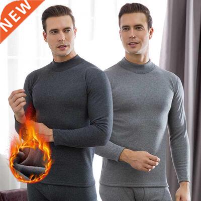 Thermal underwear for men winter fleece thick long johns kee