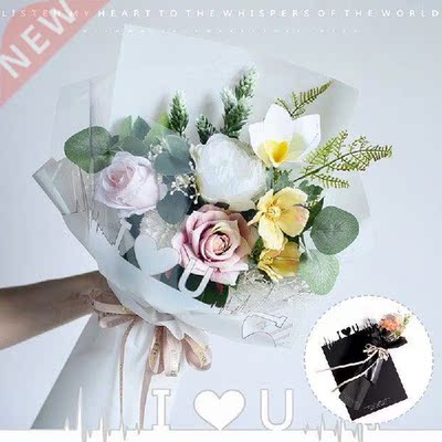 20Pcs/lot Retro Lace Transparent ouquet ags Waterproof
