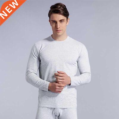 Men's Cotton Thermal Underwear Sets Male Autumn Wnter O Col
