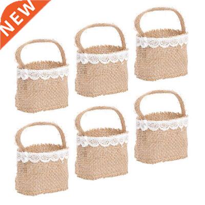 6pcs Fruits Basket Empty Gift Baskets to Fill Easter Basket