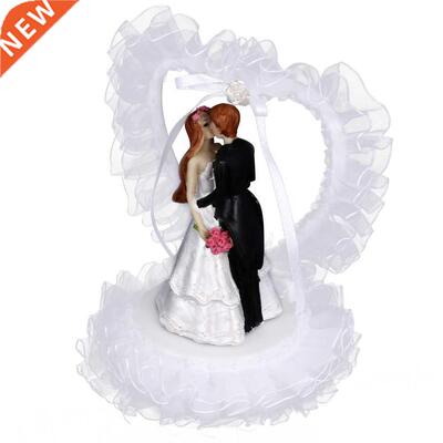 1 Pc Bride Groom Craft Cake Dessert Table Decor Wedding