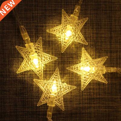 10/20/40 Leds Star Shaped LED Fairy String Lights Baby Home