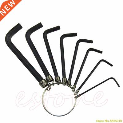 8PCS METRIC IMPERIAL HEX HEXAGON KEY WRENCH SET HEX KEY Size