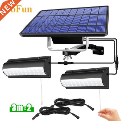 White/Warm LED Solar Lights 5500mAh Large Capacity Battery