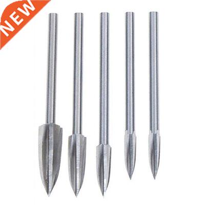 5PCS Wood Carving and Engraving Drill Accessories Bit Univer