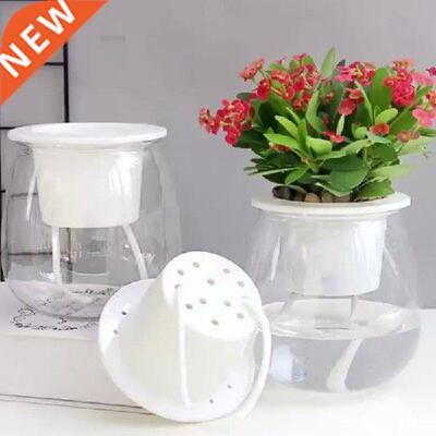 Self Watering Planter Pots PET Mini Round Design Succulent
