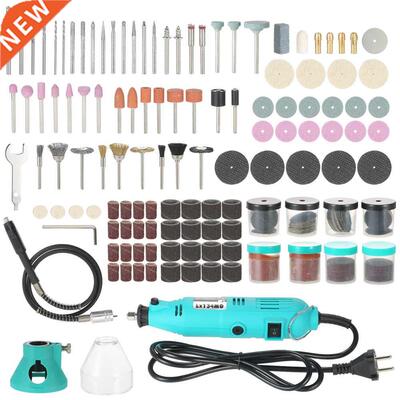 Meterk 228-Pece Rotary Tool Accessores Kt wth Flex