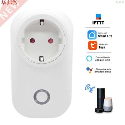 EU WIFI Smart Power Plug Tuya APP Socket Timer Function 适用