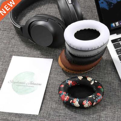 1 Pair Black-Inner Leather Replacement Earpads Ear Pad Pads