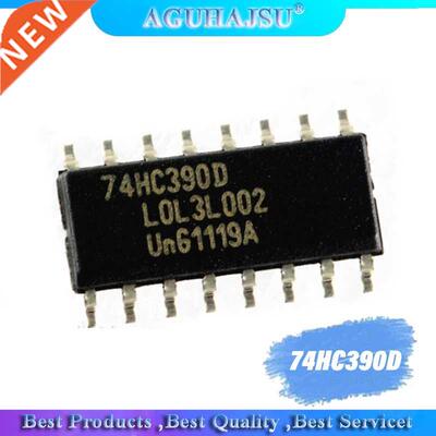 10pcs/lot 74HC390D 74HC390 patch SOP16 new orgnal