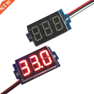 DC 0-99.9V 0.36 Inch Red LED Display Voltmeter Panel Direct