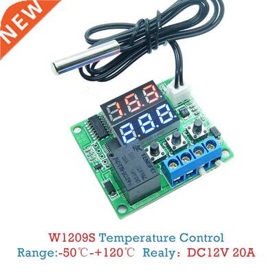 W1209S DC 12V Mini Thermoat Regulator -50-120Celsius Contr