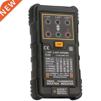 AC 120V-400V 2Hz-400Hz Three Phase Rotation Indicator Meter