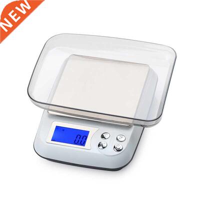 3kg 0.1g LCD Dgtal Ktchen Scale Household Large Stanless