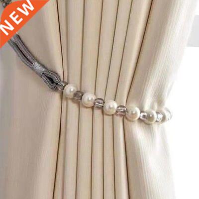 1Pir Velvet Bed Curtin Tiebck Home Decor Perl Curtin