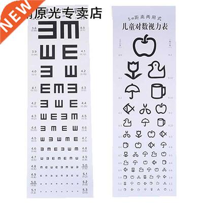 Eye Chart Letters Art Wall Decal Eyewear Specs Frames Sticke