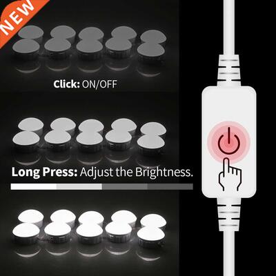 Led Vanity Light Makeup Mirror Light Bulb 12V LED USB Cable
