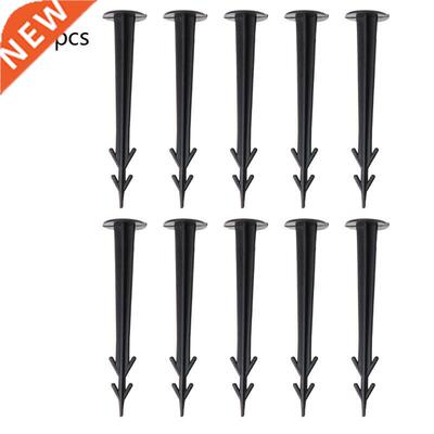 100Pcs Plastic Garden Cover Cloth Securing Stakes Spikes