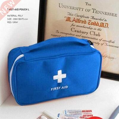 Portable Camping First Aid Kit Emergency pill Bag Storage Ca