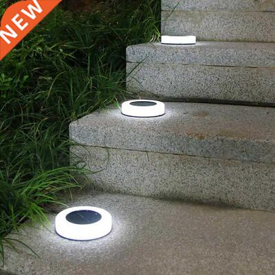 8 LED Solar Lawn Yard Led Night Light Solar Power Buried Lig