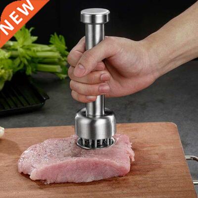 21 Blades Needle Meat Tenderizer With Cleaning Brush 304 Sta