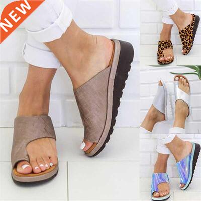 Women Sandals Slippers Non-slip Platform Wedges Slippers Fem