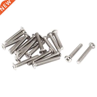 20pcs Hardware M6x40mm Phillips Countersunk Head Screw Bolts