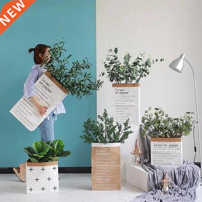 INS Kraft Paper Bags Nordic Style Double Layer Thickening Pa